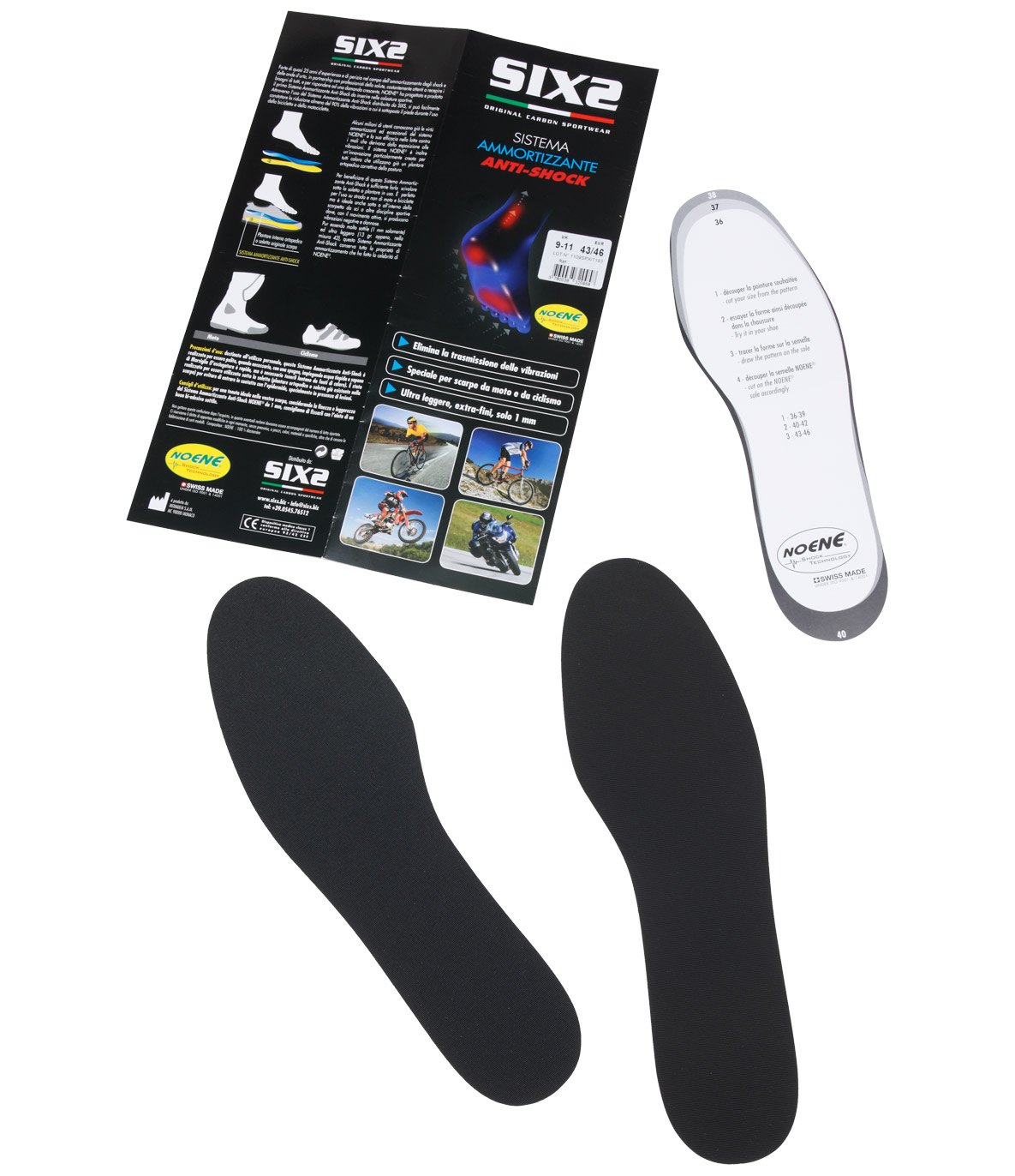 Anti-vibration insole – SIXS